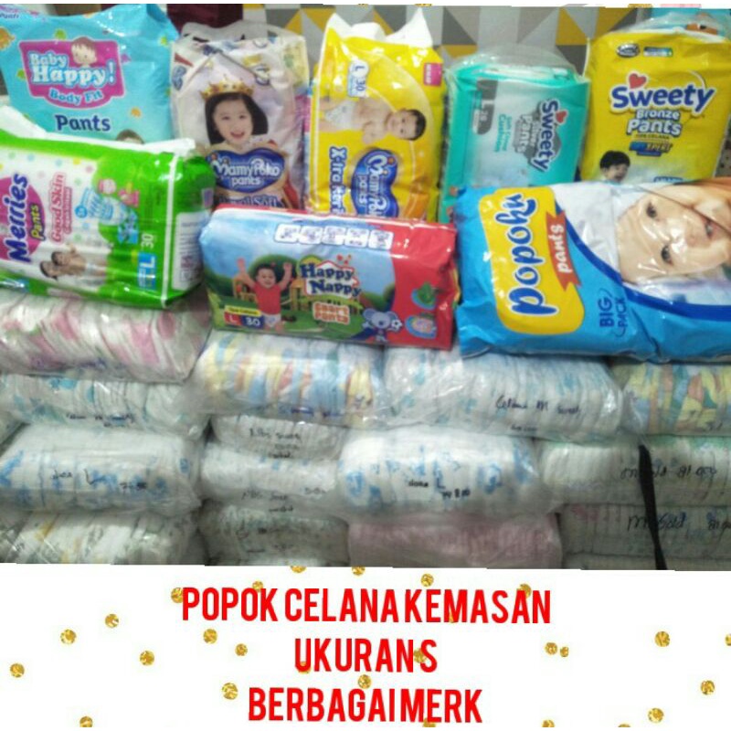 Jual POPOK CELANA S Kemasan berbagai merk | Shopee Indonesia