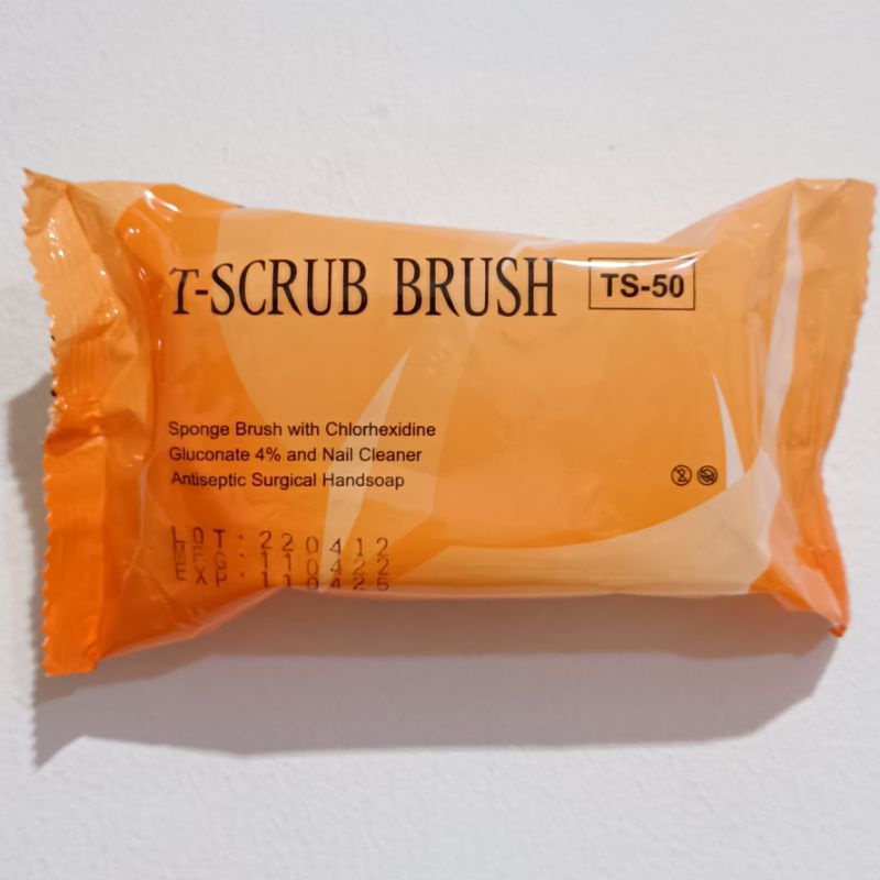Jual T Scrub Brush Triton / Sikat Operasi Plus Sabun TS-50 | Shopee ...