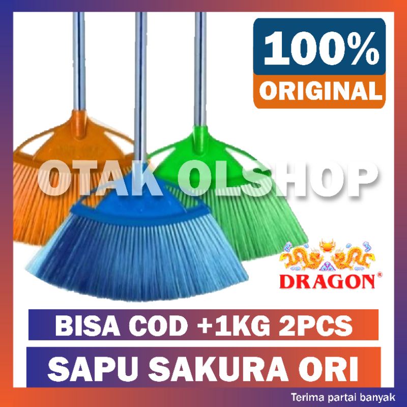 Jual SAPU DRAGON / Sapu Nilon / Sapu lantai nylon / Sapu sakura dragon ...