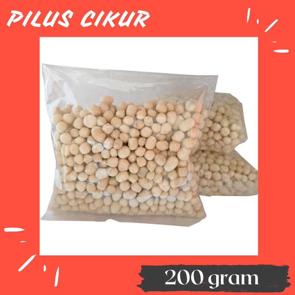 Jual PILUS CIKUR GURIH 200gr TOPPING BASO ACI CUANKI SEBLAK | Shopee ...