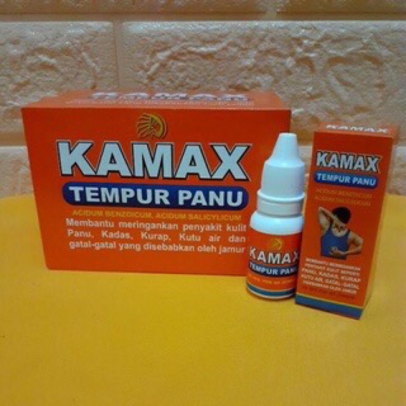 Jual Kamax (obat panu,kadas,kurap kutu air cair) 10ml | Shopee Indonesia
