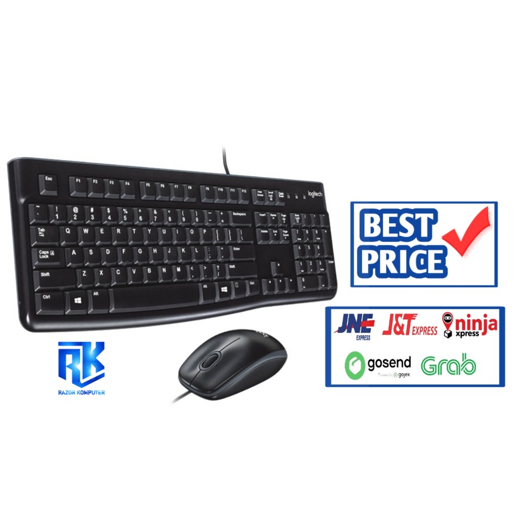 Jual Logitech Classic MK120 (K120 + B100) | Shopee Indonesia