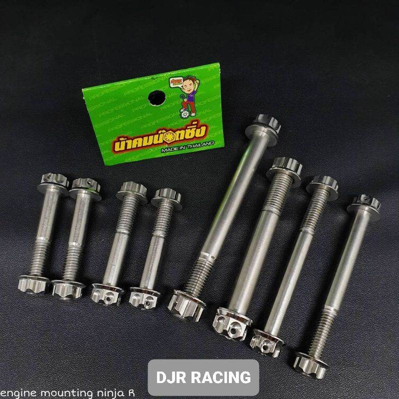 Jual probolt stainless baut engine mounting baut breket mesin ninja r ...