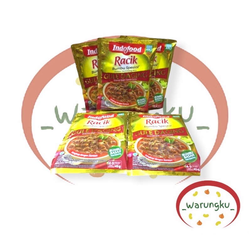 Jual INDOFOOD Bumbu Racik Gule DAGING - 1 pcs | Shopee Indonesia