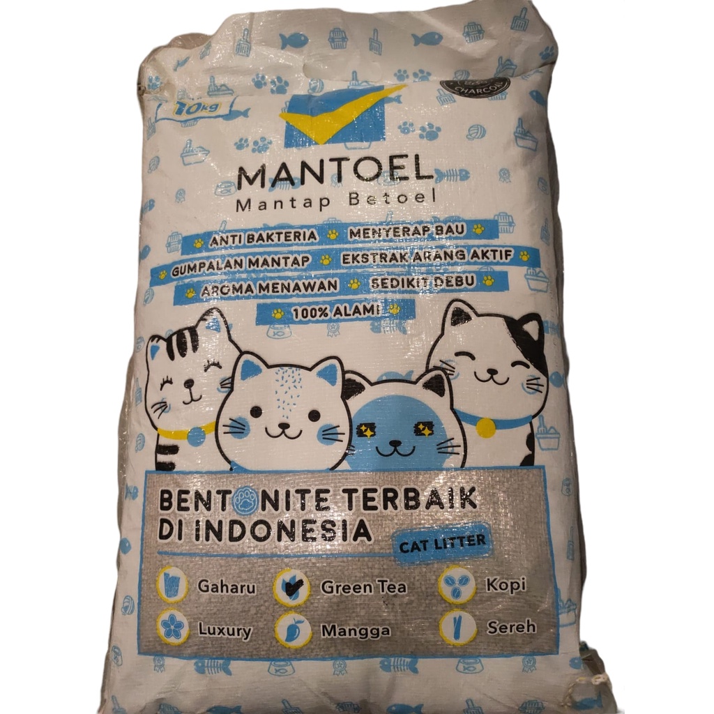 Jual PASIR MANTOEL 10KG / PASIR WANGI / PASIR KUCING | Shopee Indonesia