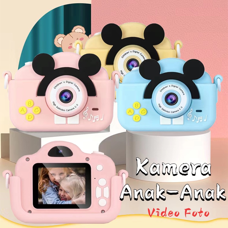 Jual Mini HD Kamera Anak 2000W Pixels Dual Camera 1080P Viedo Selfie ...
