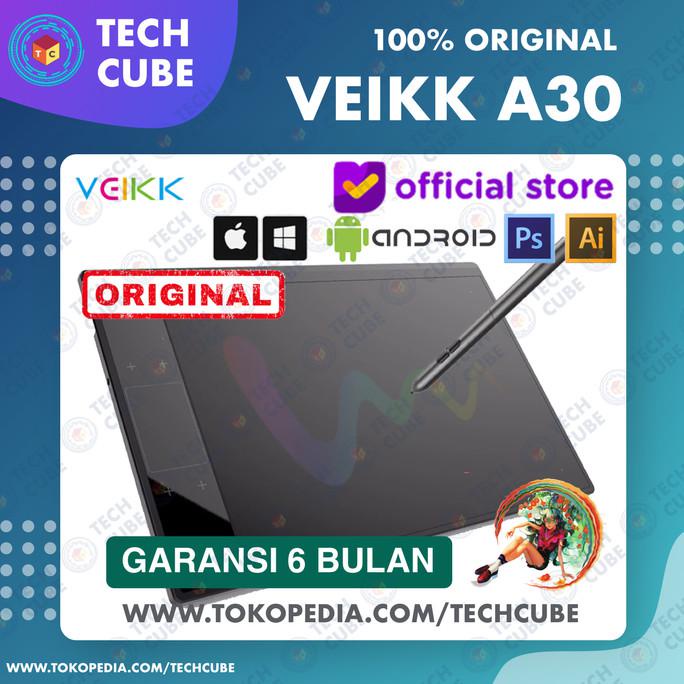 Jual VEIKK A30 DIGITAL GRAPHIC DRAWING TABLET ALT S640 HUION H420 H430P ...