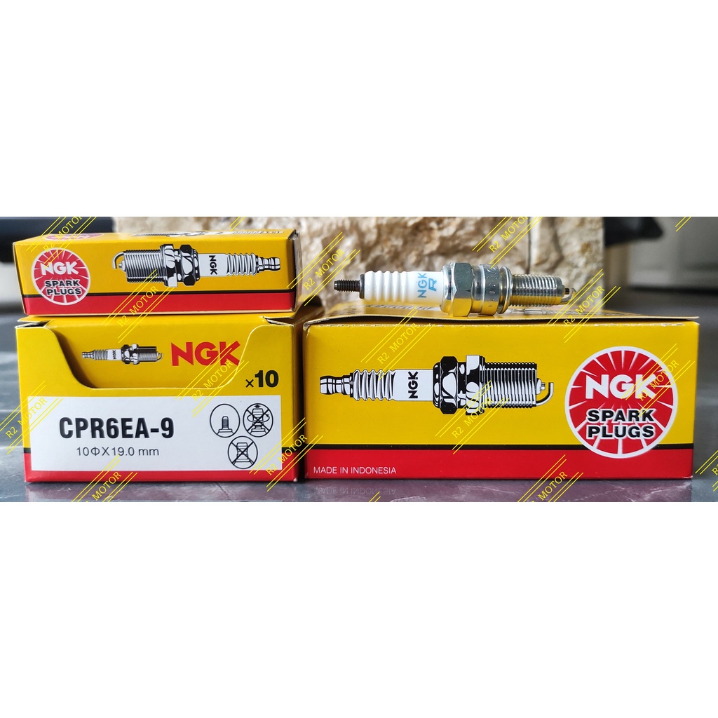 Jual BUSI NGK CPR6EA-9 DENSO U20EPR9 U24EPR9 BEAT VARIO SCOOPY SUPRA ...