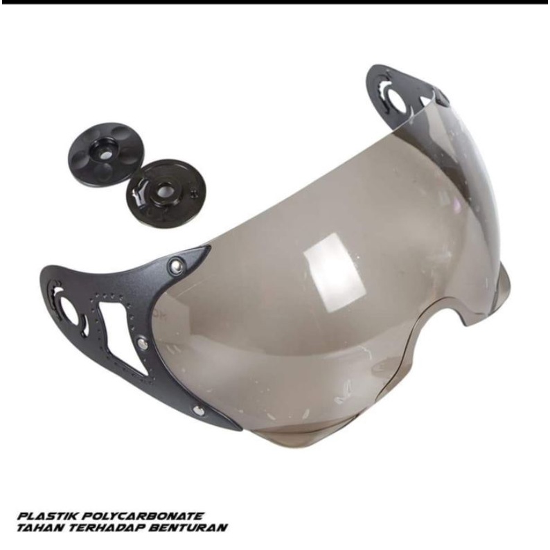 Jual Kaca Helm Pilot Italy IMPORT Bogo Retro | Shopee Indonesia