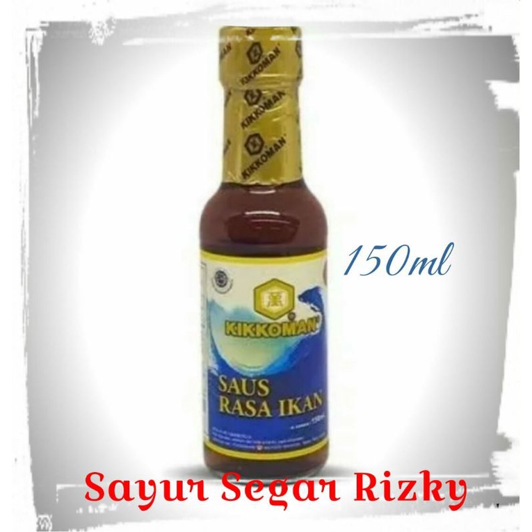 Jual Kikkoman Saos Rasa Ikan, Kecap Ikan, Fish Sauce 150ml | Shopee ...