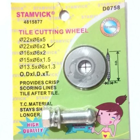 Jual MATA POTONG KERAMIK /MATA PISAU POTONG KERAMIK MEJA/TILE CUTTING ...