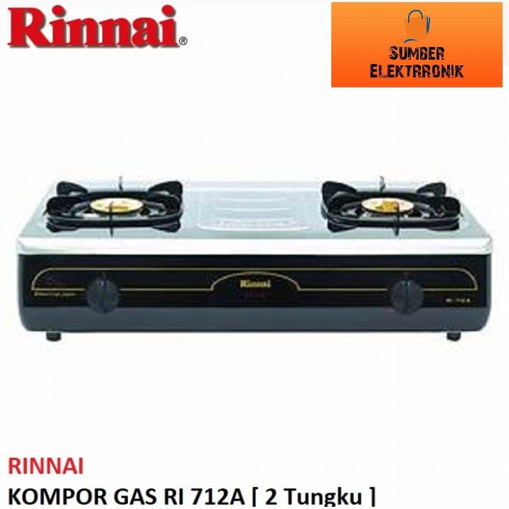Jual Rinnai RI 712A Kompor Gas [ 2 Tungku ] | Shopee Indonesia