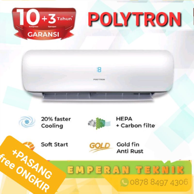 Jual AC POLYTRON 1/2PK 0.5PK TYPE VH NOUVA DELUXE &VZ NOUVA ICE MURAH ...
