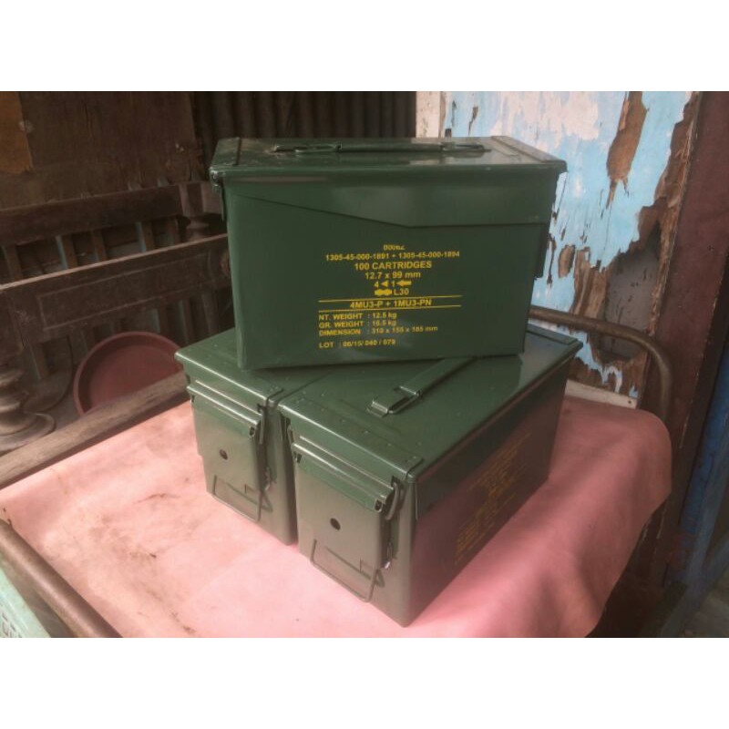 Jual Box Besi buatan Pindad / Kotak Besi Multifungsi / kotak ...