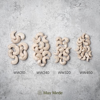 Jual Max Mede - Kacang Mede/Mete Utuh Super W320 Putih Premium Mentah ...