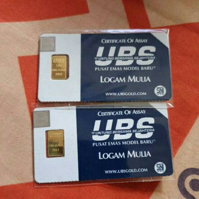 Jual Logam Mulia UBS | Shopee Indonesia