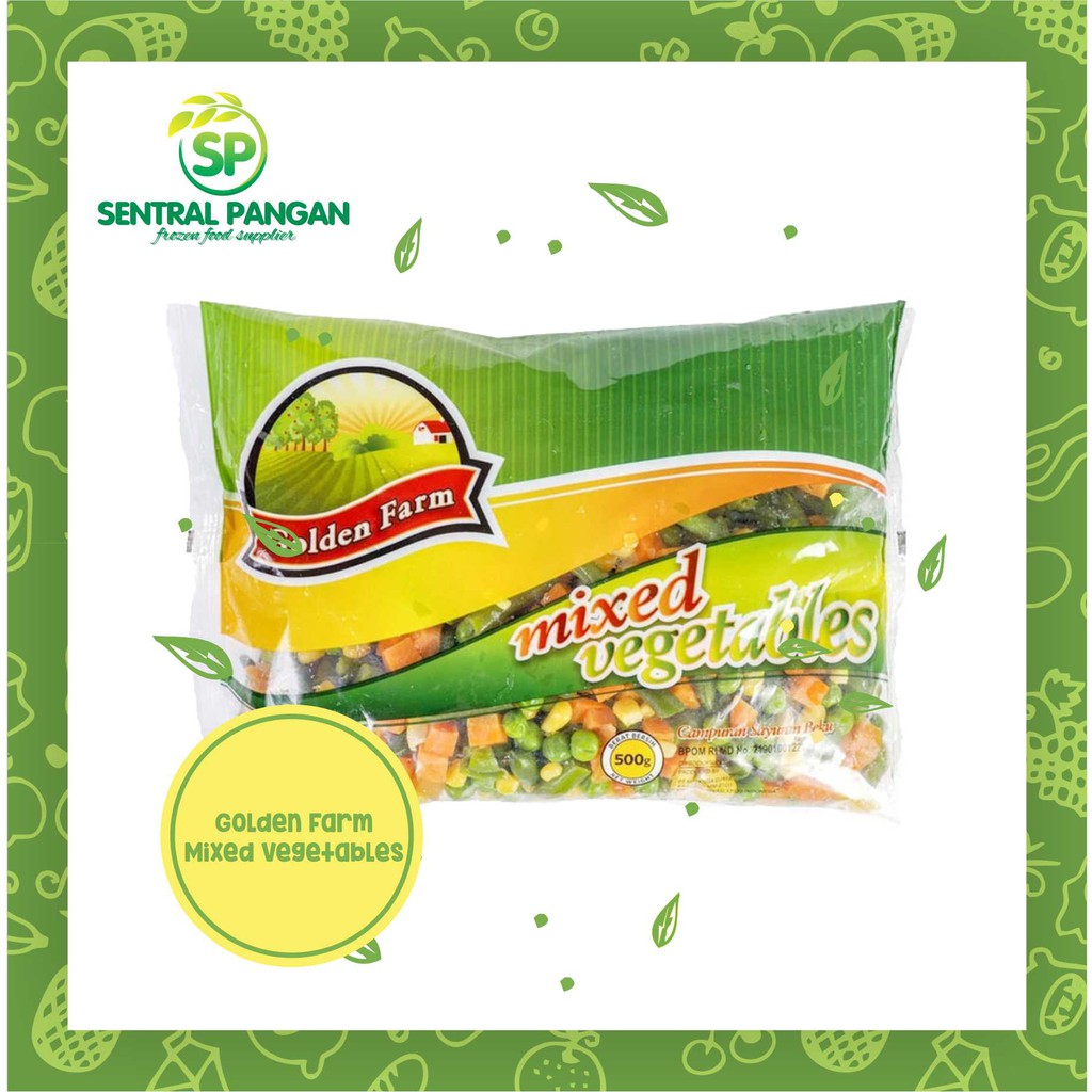 Jual GOLDEN FARM mix vegetables 1kg | Shopee Indonesia