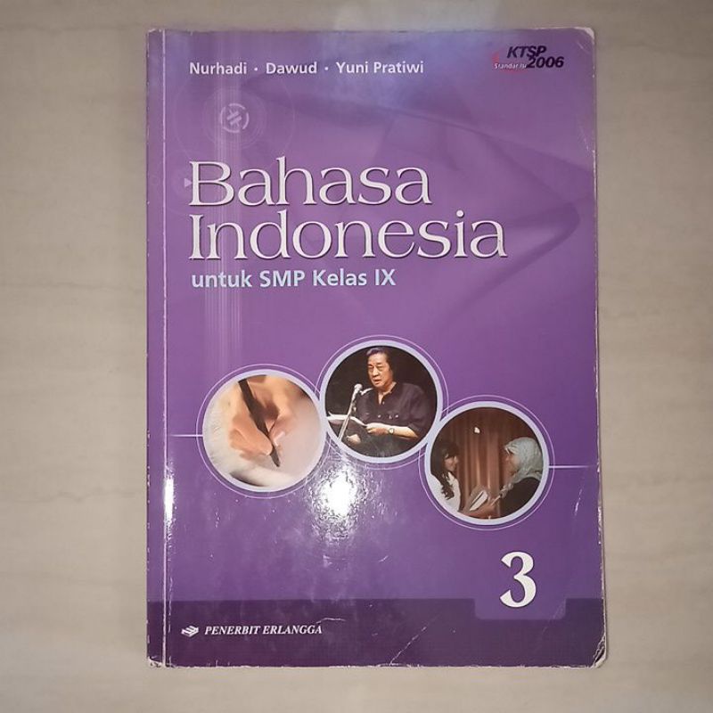 Jual BUKU BAHASA INDONESIA KELAS IX/KELAS 9 -ERLANGGA (KTSP 2006 ...