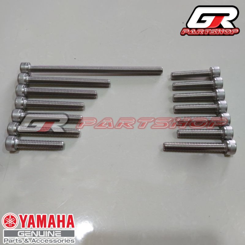 Jual BAUT SET L STAINLESS BLOK MAGNET & KOPLING F1ZR FIZ F1Z FIZR FORCE1 FORCEONE FORCE POSWAN ...