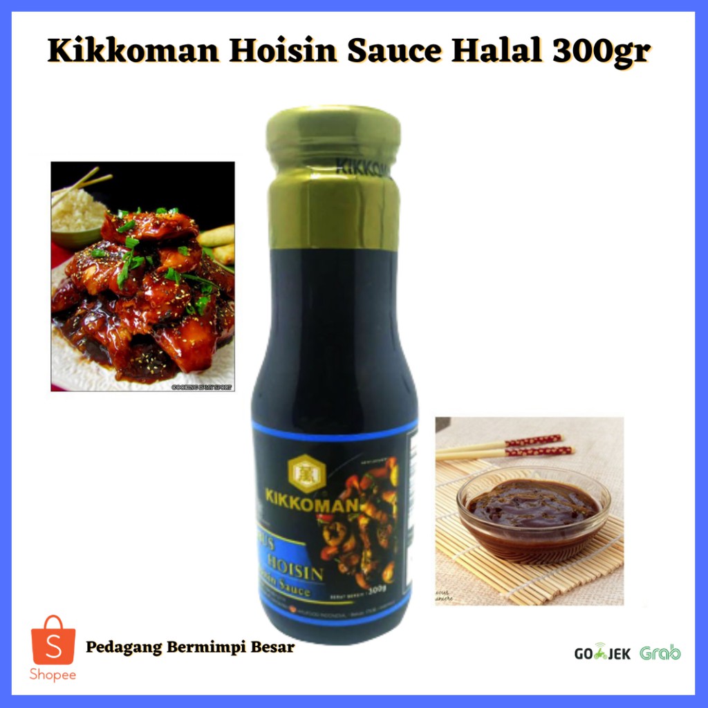 Jual Kikkoman Hoisin Sauce Halal 300gr | Saus Hoisin Halal | Saos ...