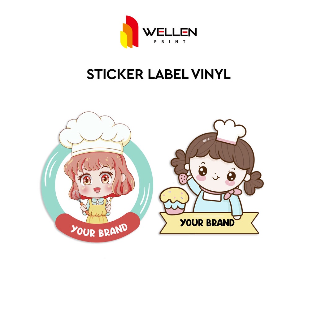 Jual WELLEN PRINT - Cetak Sticker Vynil Label Kemasan Produk Makanan ...