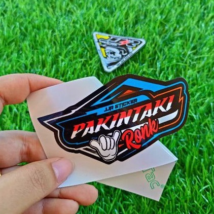 Jual STIKER PAKINTAKI RONK VIRAL SUDAH TERGUNTING RAPI | Shopee Indonesia
