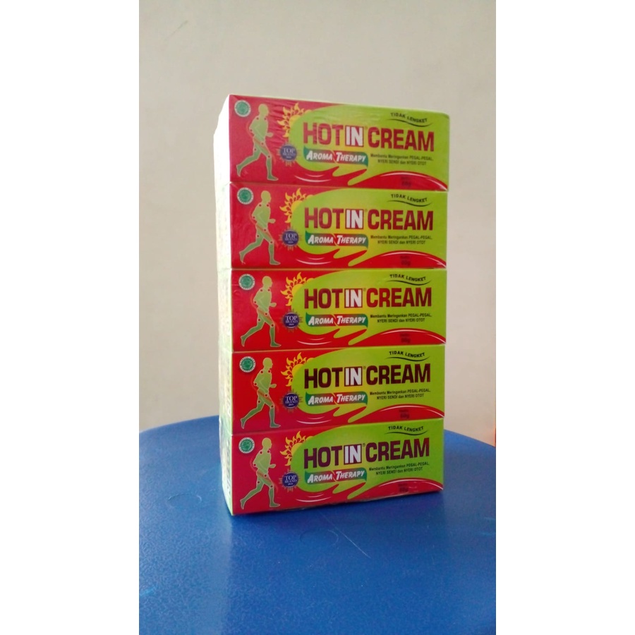 Jual Knr Hot In Cream Tube Hijau 60 Gr (1 Slop = 10 pcs) | Shopee Indonesia