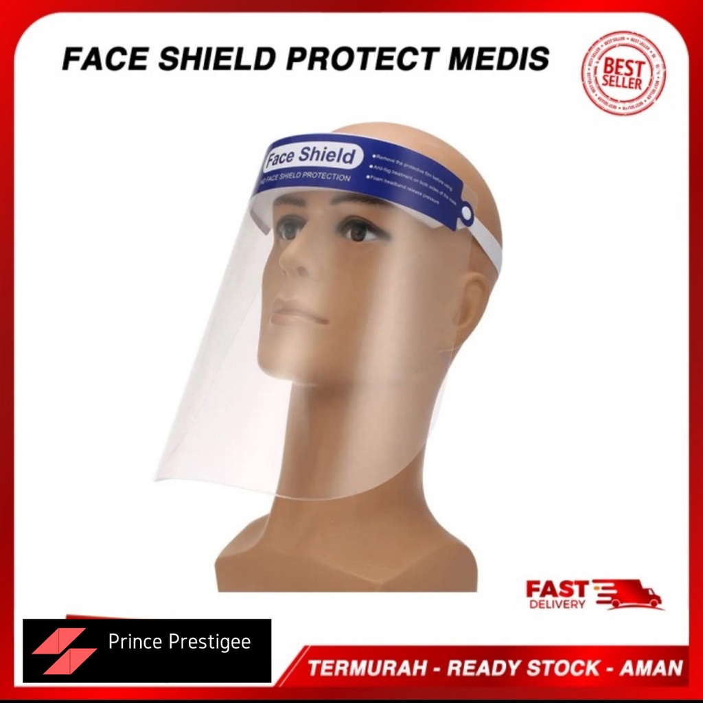 Jual Face Shield Pelindung Wajah APD Anti Fog Standard Medis Anak ...