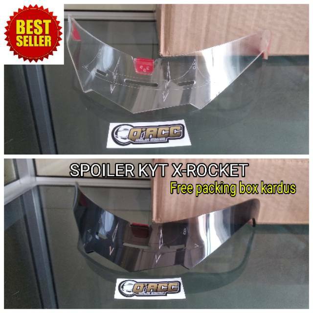 Jual Spoiler kyt x rocket | Shopee Indonesia