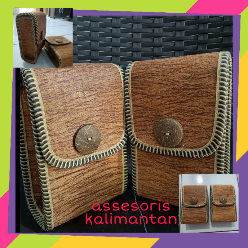 Jual Tas kulit kayu asli khas kalimantan | Shopee Indonesia