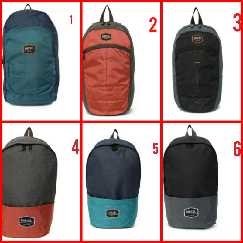 Jual Tas Ransel Serbaguna DIESEL | Shopee Indonesia