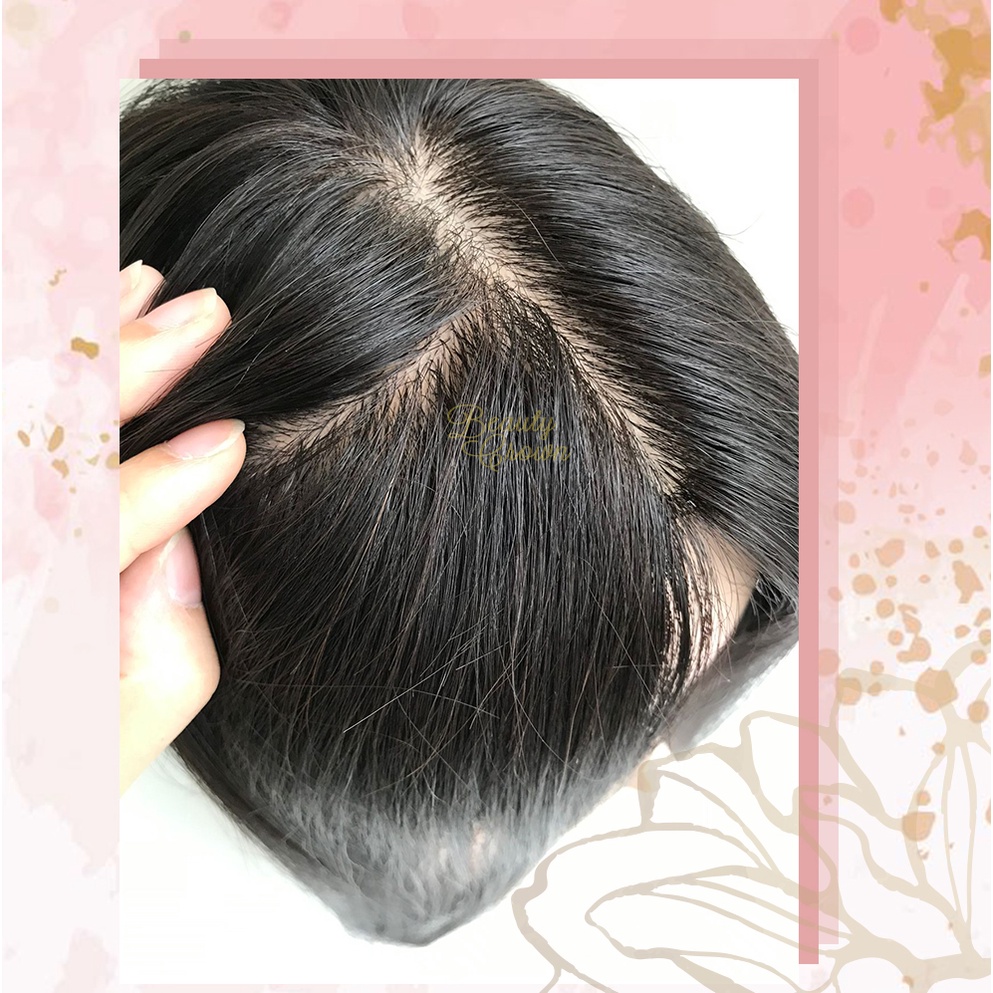 Jual Skin Wig Rambut Asli 100% Human Hair by Beauty Crown | Shopee ...