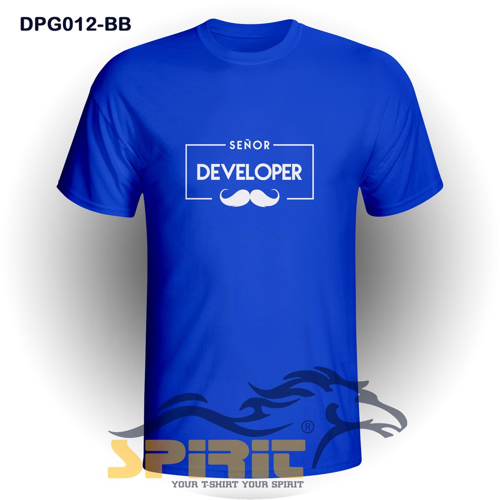 Jual BAJU KAOS SENIOR DEVELOPER PRIA DISTRO PROFESI PROGRAMMER IT ...