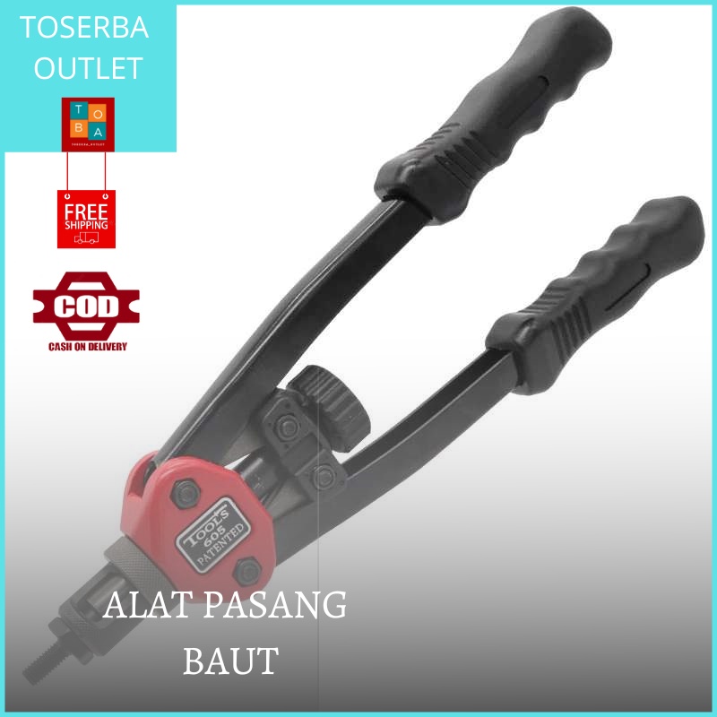 Jual Alat Rivet Tang Rivet Ripet Sambung Konverter Bor Rivet Gun ...