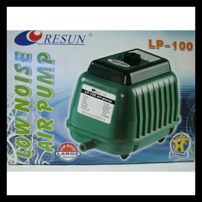 Jual {BISA COD} Resun LP-100 Pompa Udara Airator Kolam Aquarium ...