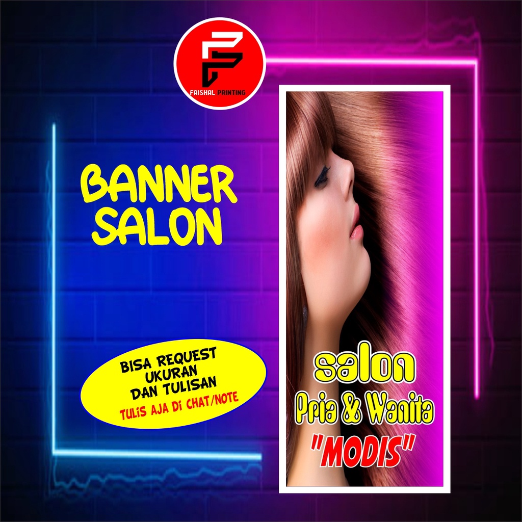 Jual Banner Salon / Spanduk Salon/ Spanduk Salon Kecantikan / Sapnduk ...