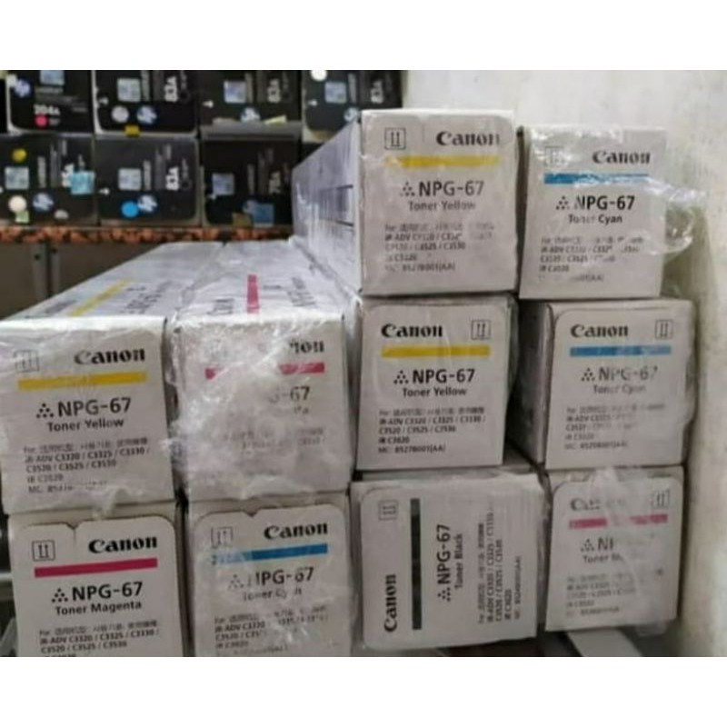 Jual TONER CANON NPG 67 ORIGINAL Original | Shopee Indonesia