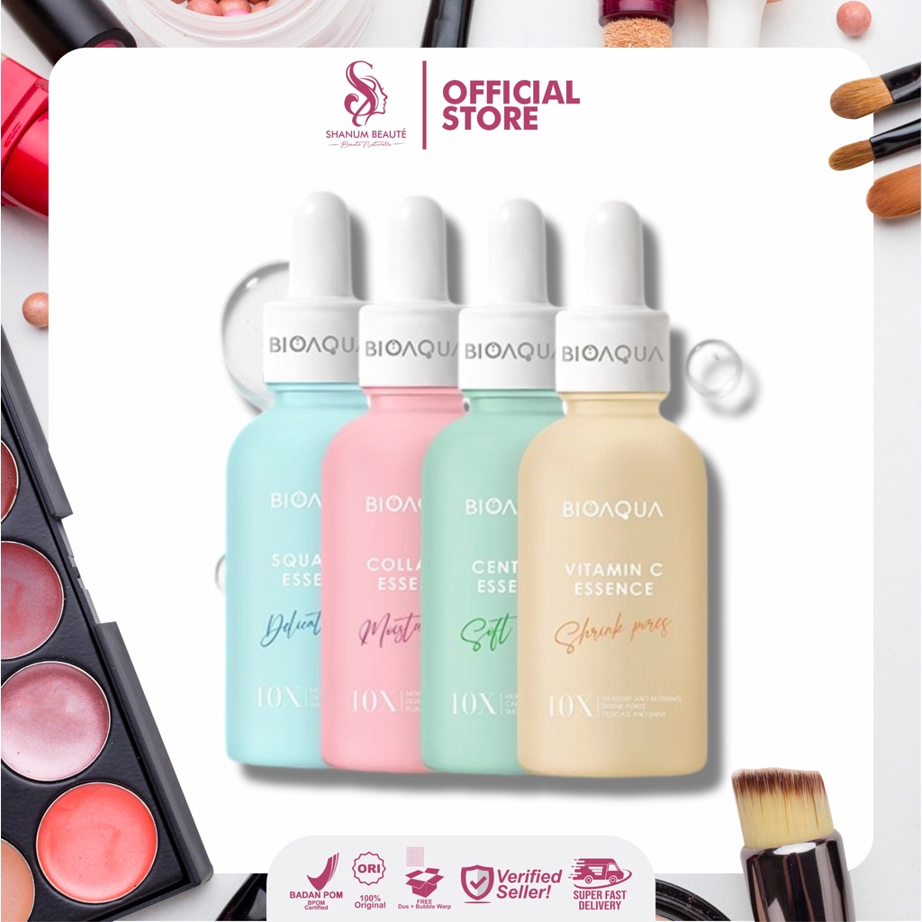 Jual BIOAQUA Efek 10X Serum Series Mouisturizing Essence | Centella ...