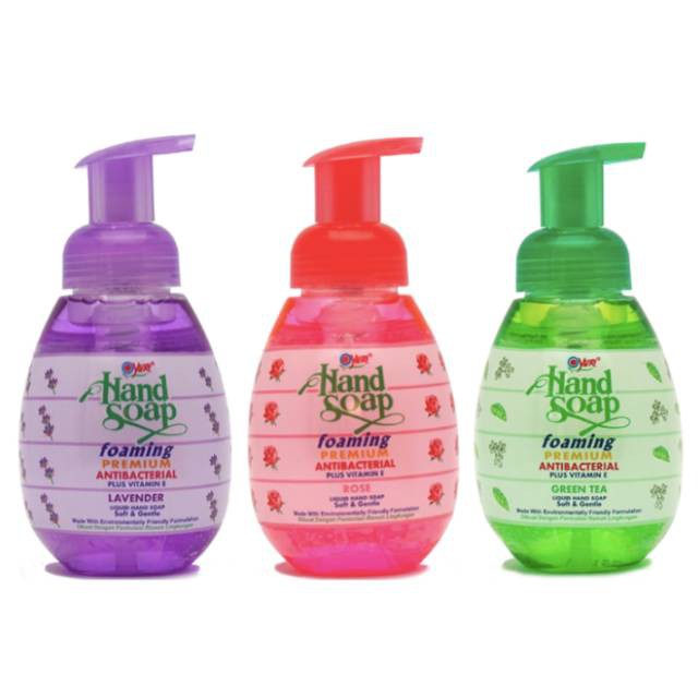 Jual YC 22 Yuri Foaming Premium Hand Soap Antibacterial Botol Pump ...