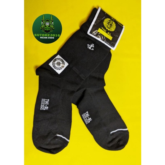 Jual kaos kaki hitam pdh pendek asli jatah tni al kantor sekolah ...