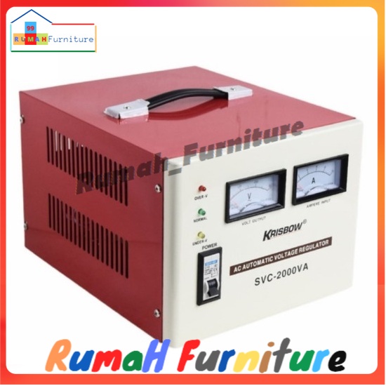 Jual Krisbow Stabilizer 2000 Watt Analog Stabilizer 2 kva | Shopee ...
