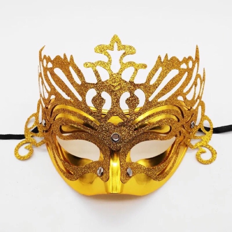 Jual Glitter Mask Topeng Pesta Masquerade Party Topeng Muka Wajah Renda ...