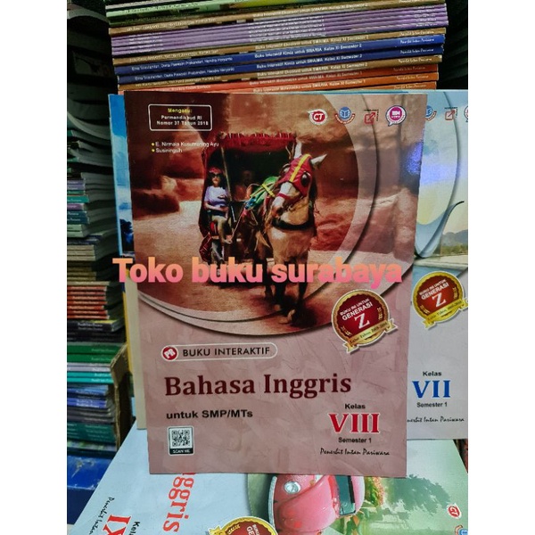 Jual Buku kurikulum merdeka belajar lks PR Interaktif bahasa inggris kelas VIII, 8 semester 1 ...