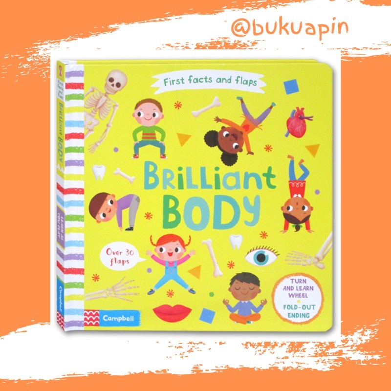 Jual First Facts and Flaps Book - Brilliant Body (Over 30 Flaps ...