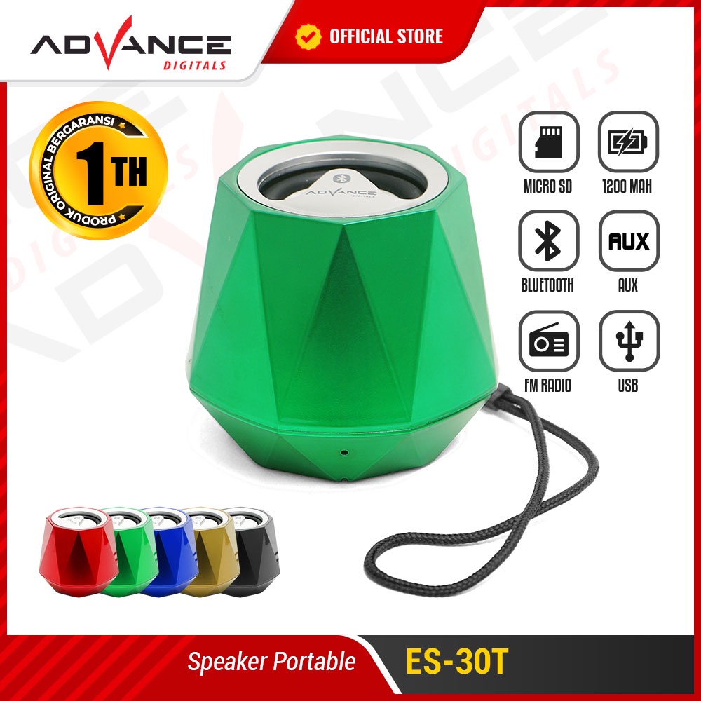 Jual Advance Bluetooth Speaker Music Box PC Laptop Super Portable Sub ...