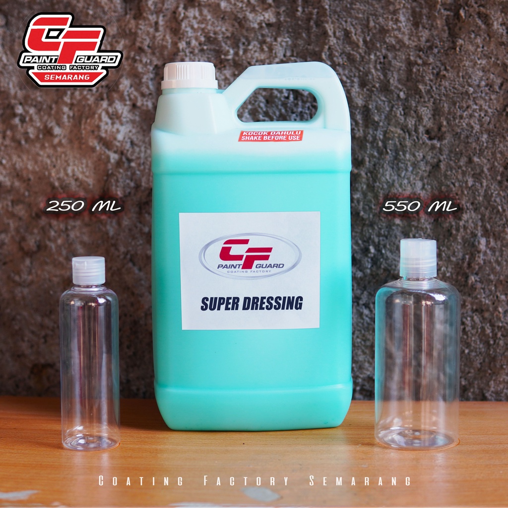 Jual SUPER DRESSING Konsentrat Waterbase by Coating Factory | Shopee ...