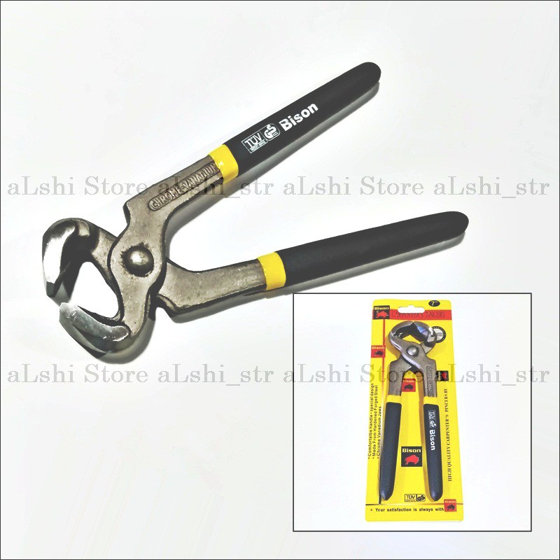 Jual Tang Gegep Catut Kakak Tua Kepala Besar Bison 7"/8"inch | Shopee ...