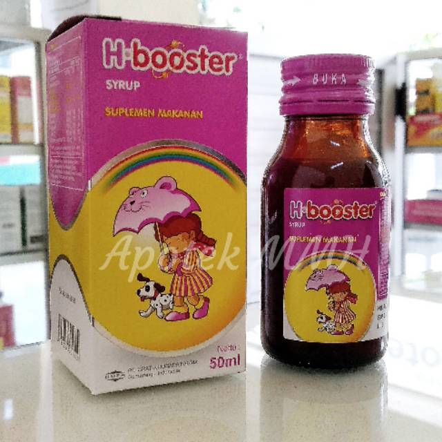 Jual H-Booster Sirup 50 mL | Shopee Indonesia