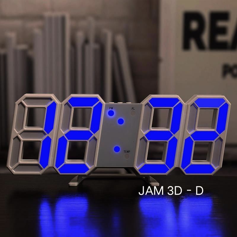 Jual JAM keren jam berlampu jam estetik jam kamar KEKINIAN JAM DINDING ...