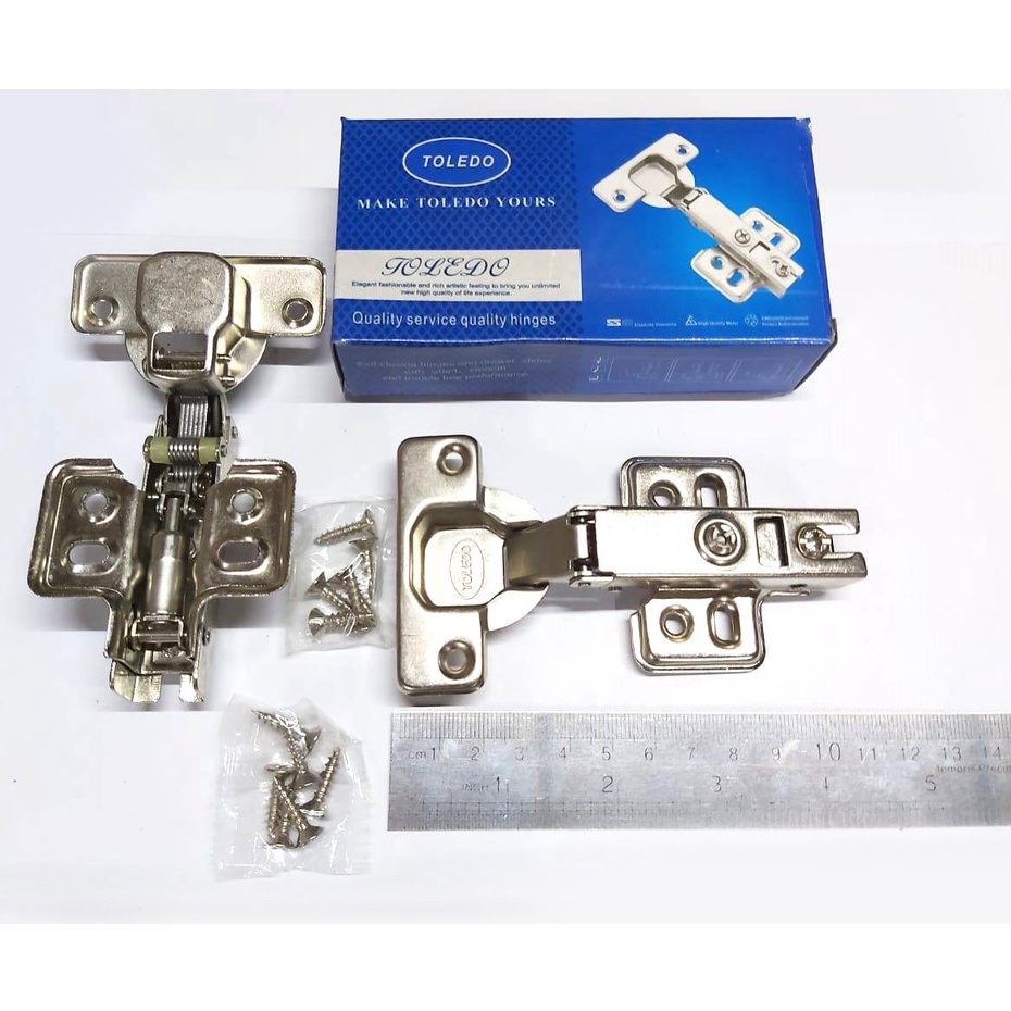 Jual Engsel Sendok Lurus Hidrolik / Engsel lemari TLD | Shopee Indonesia